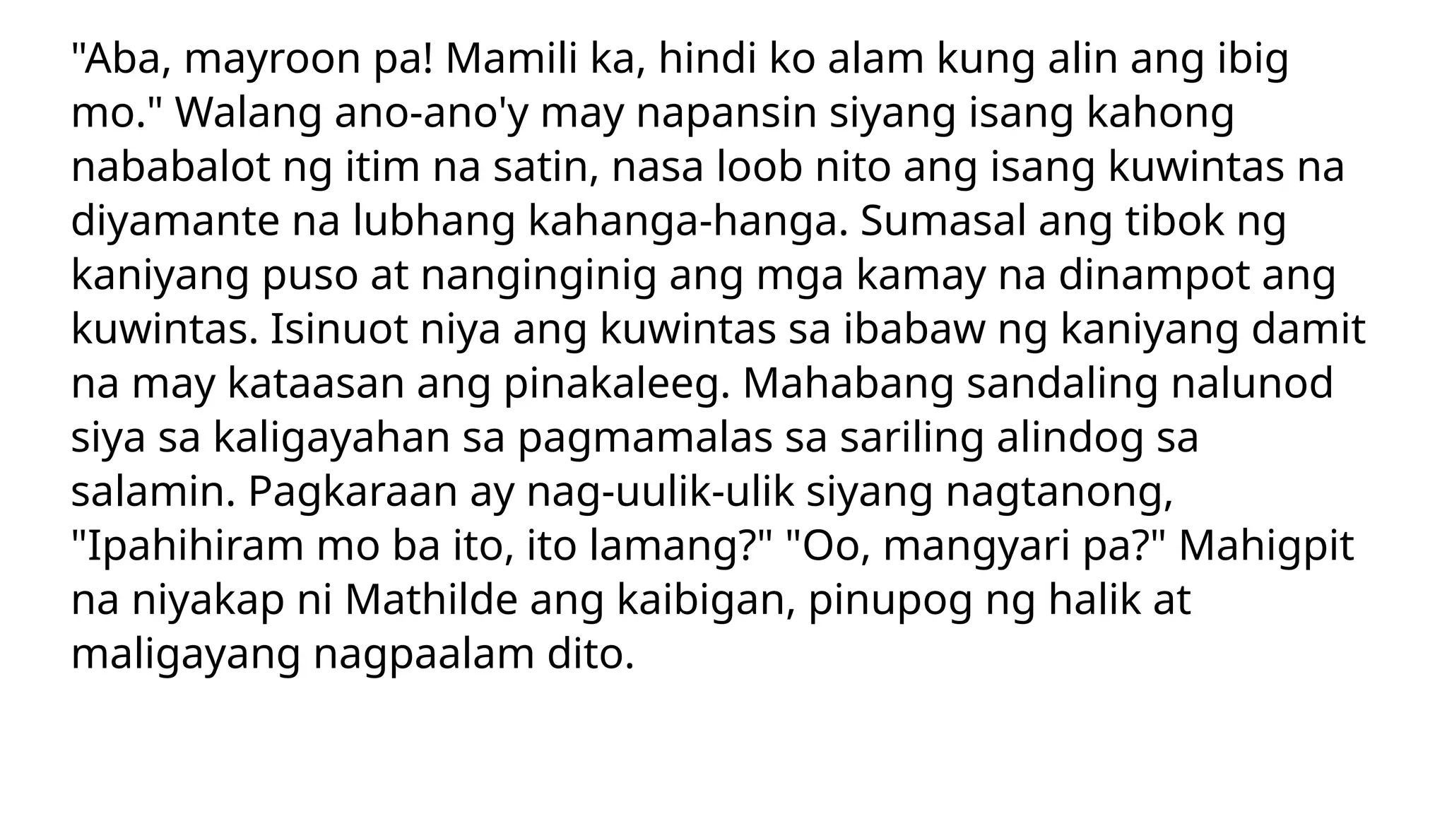 Ang-Kuwintas. FILIPINO 10 UNANG MARKAHAN | PPTX