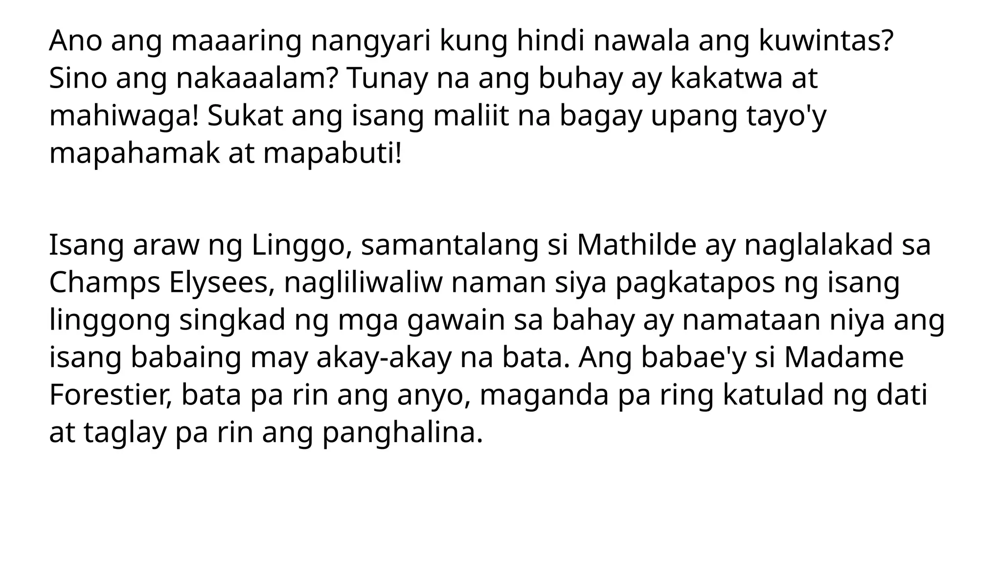 Ang-Kuwintas. FILIPINO 10 UNANG MARKAHAN | PPTX