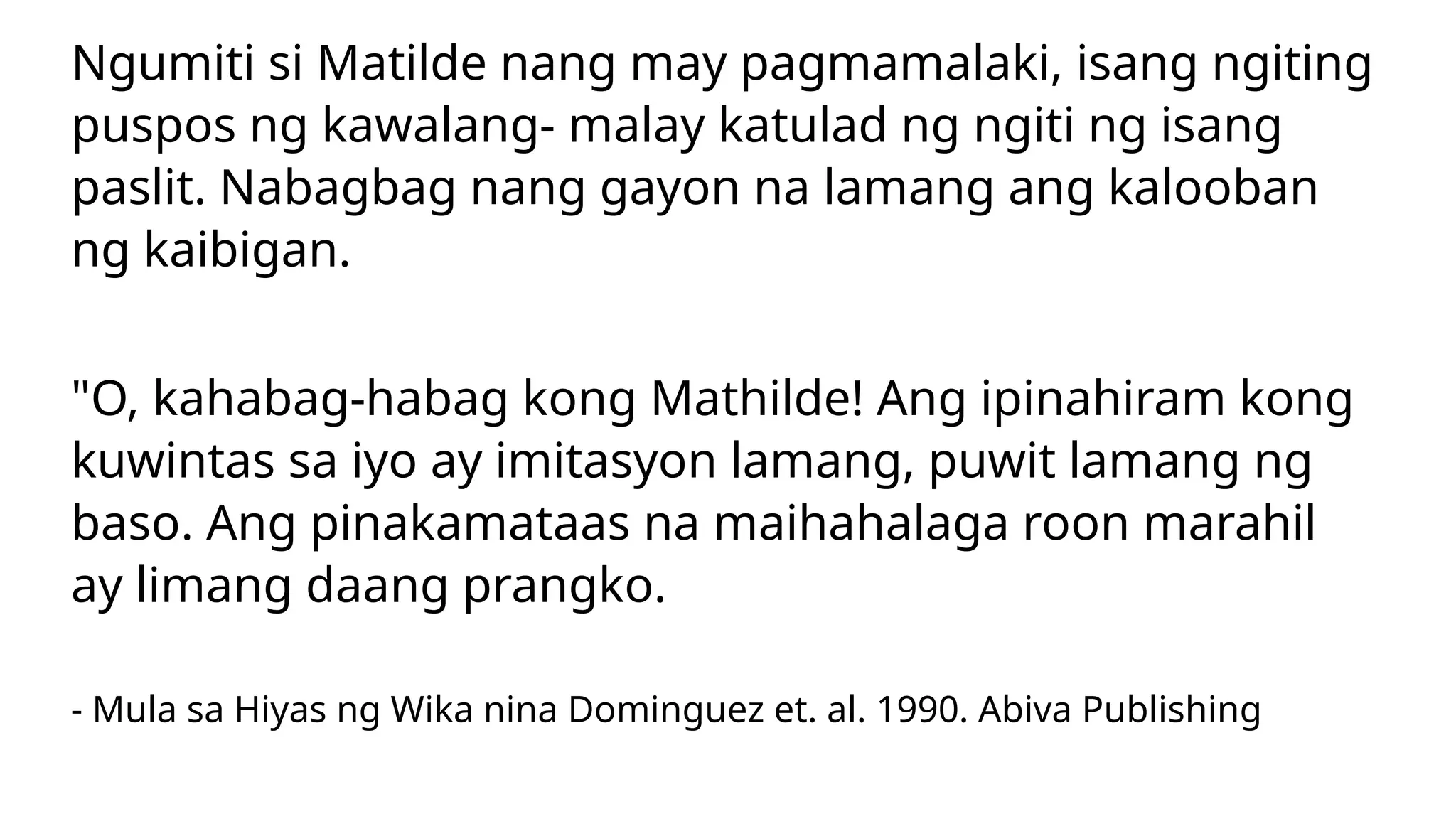 Ang-Kuwintas. FILIPINO 10 UNANG MARKAHAN | PPTX
