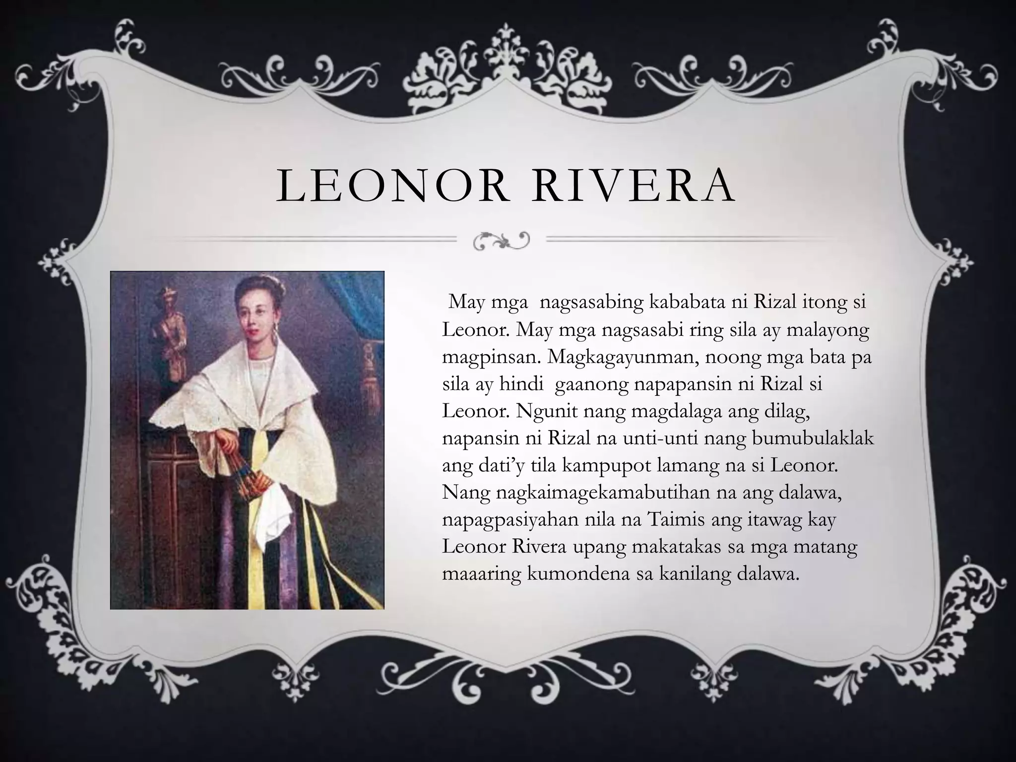 Ang mga-babae-sa-buhay-ni-rizal | PPTX