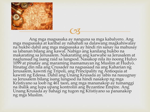 Ang mga-krusada | PPTX