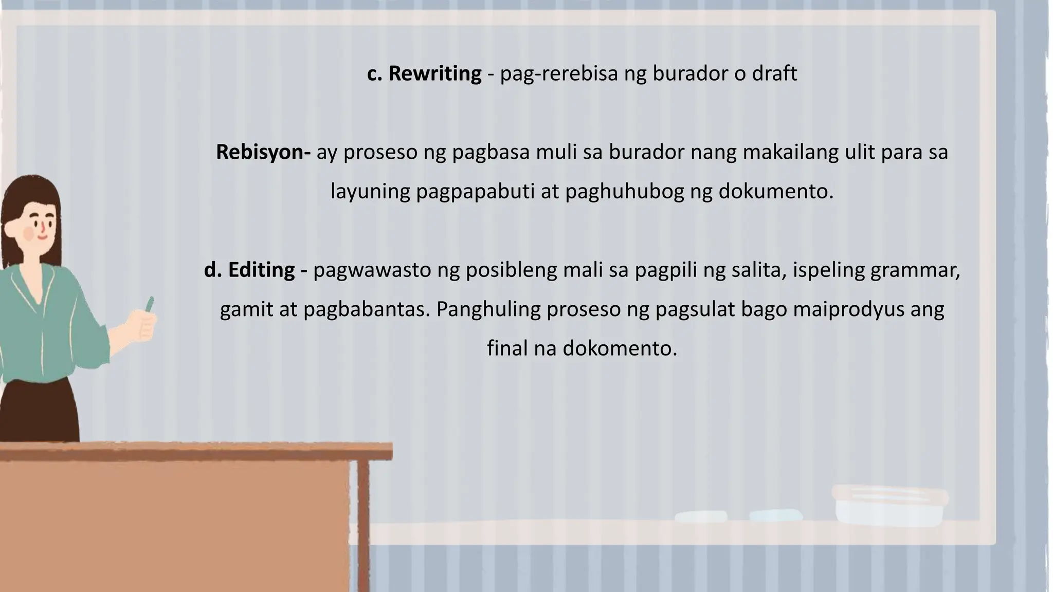 Ang makrong kasanayan sa pagsulat ay mahalaga at dapat tangkilikin. | PPTX