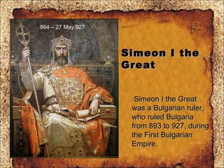 The Golden Age of Bulgarian Culture | PPT