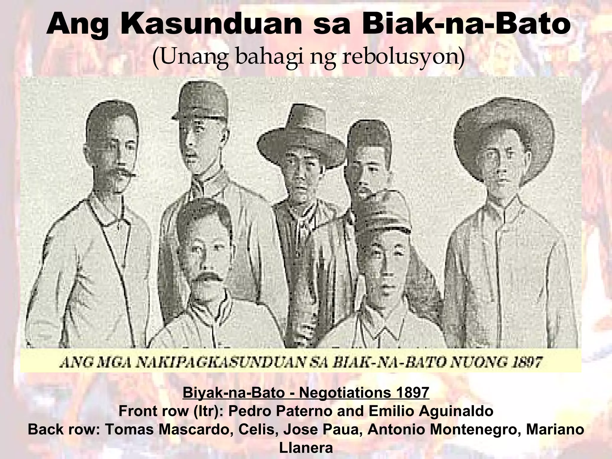Ang Rebolusyong 1896 | PPT