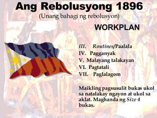 Ang Rebolusyong 1896 | PPT
