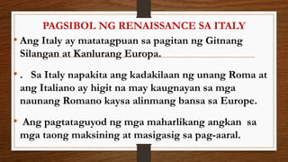 Ang Renaissance | PPTX