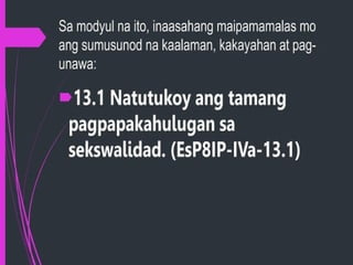 Ang-Sekswalidad hdhdhdhhdhdhhdhhdhddhhdh | PPTX