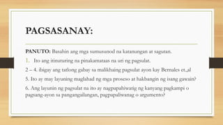 ANG-SINING-NG-MALIKHAING-PAGSULAT ng mga | PPTX