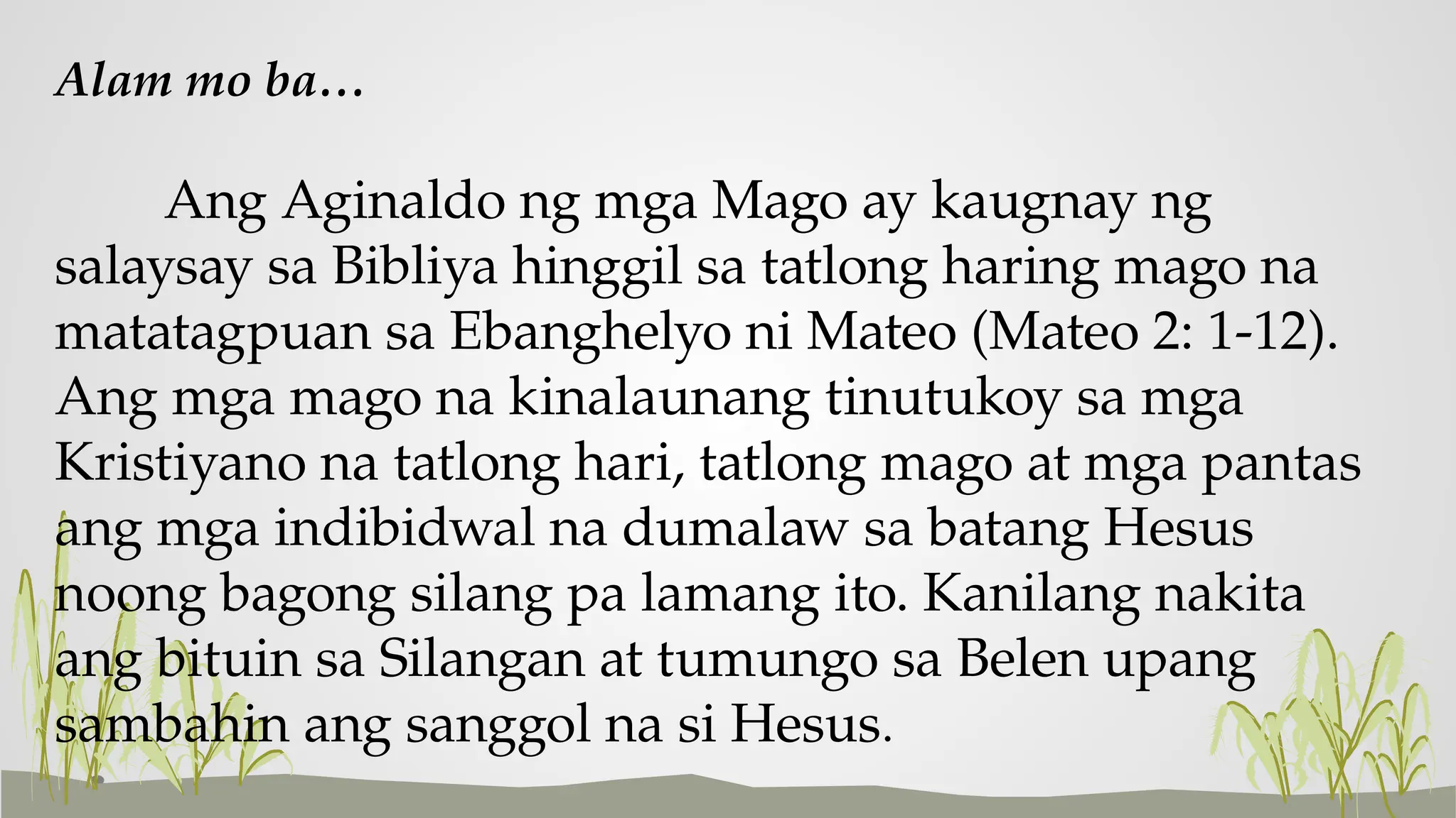 Filipino 10 ANG aginaldo ng mga Mago.pptx