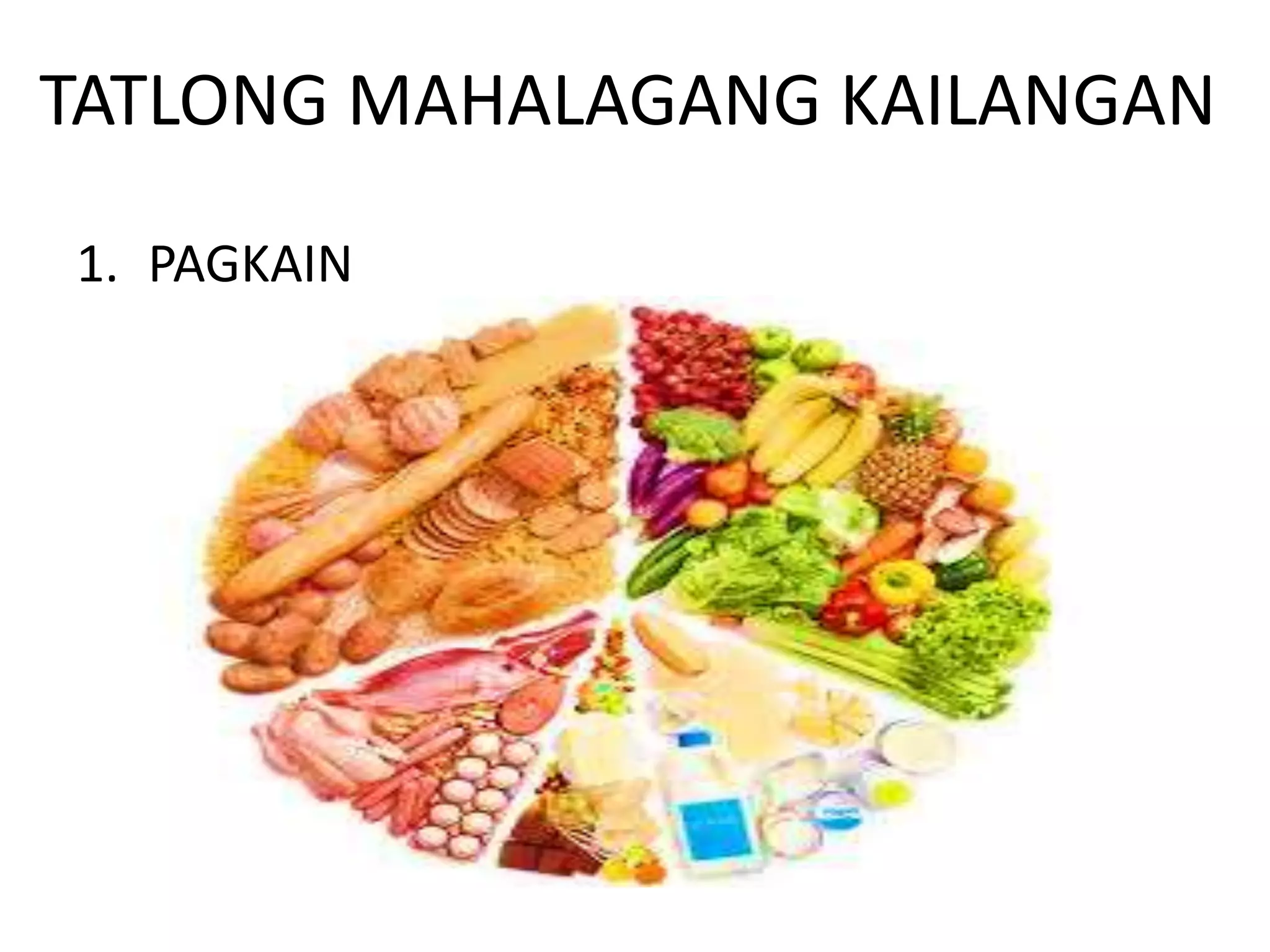 Ang aking mga pangangailangan at kagustuhan | PPTX