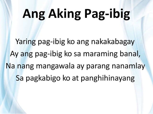 ang aking pag-ibig.pptx