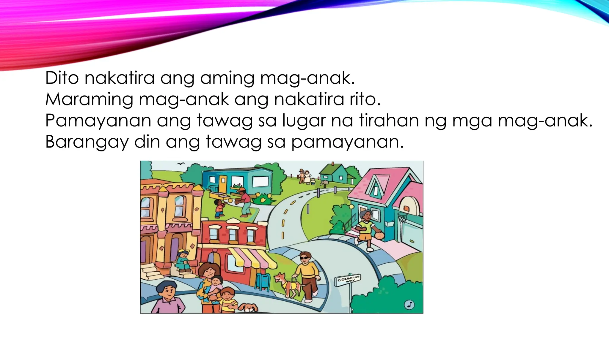 Ang aking pamayanan.powerpoint presentations | PPTX