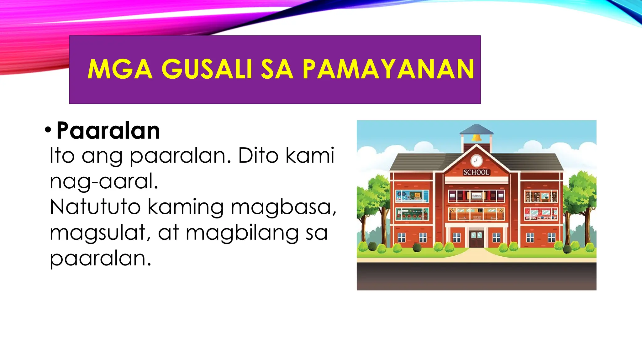 Ang aking pamayanan.powerpoint presentations | PPTX