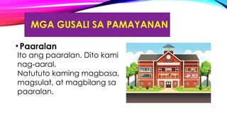 Ang aking pamayanan.powerpoint presentations | PPTX