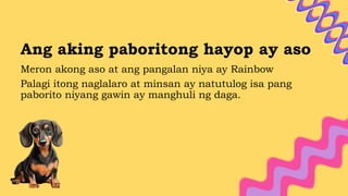 Ang Aking Presentasyon a template powerpoint for kids | PPT