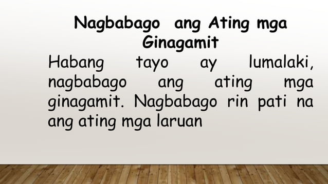 Ang aking timeline | PPTX