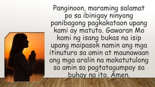 Ang aking timeline | PPTX