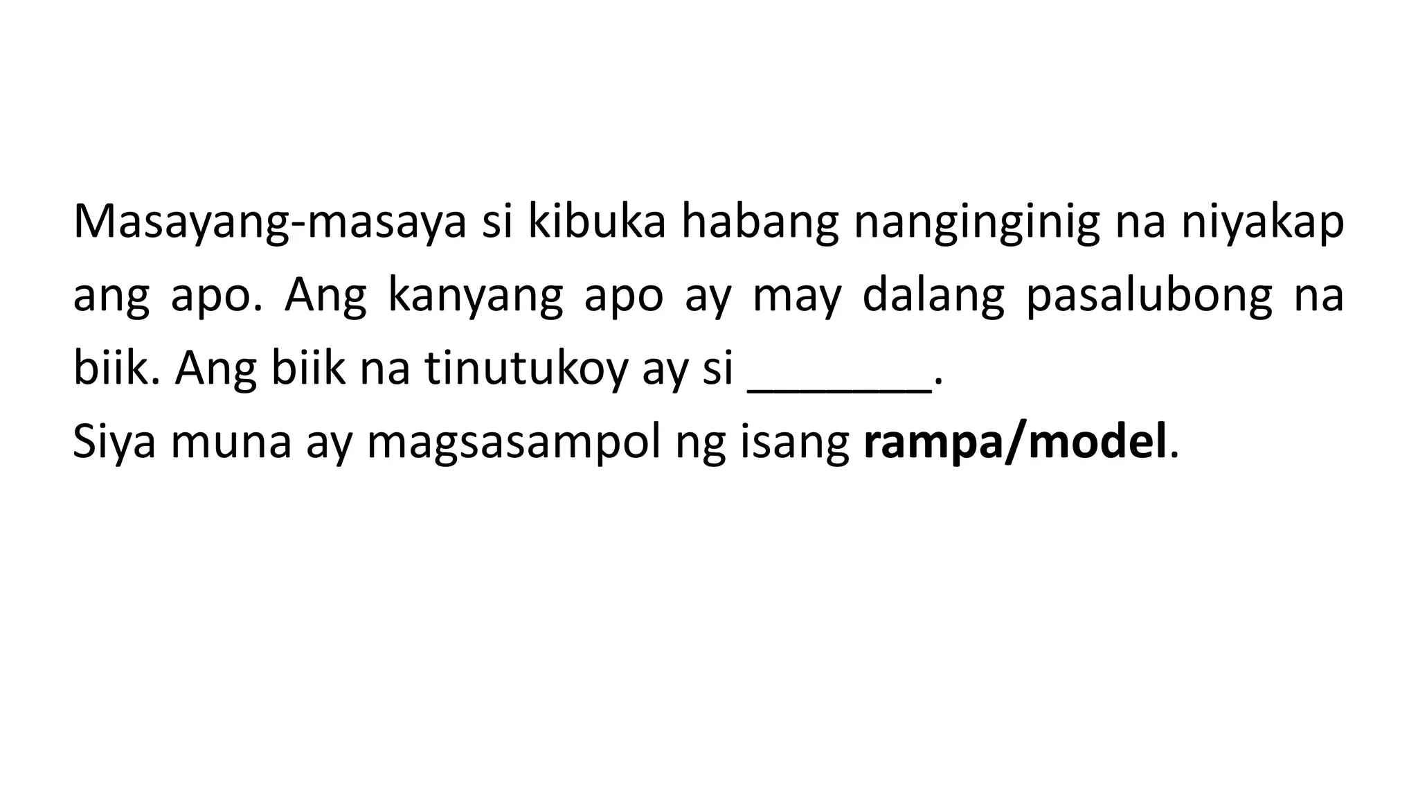 ANG ALAGA Isinulat ni Barbara Kimenye Isang Kuwento Mula sa Africa | PPTX