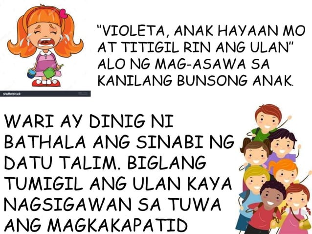 Ang alamat ng bahaghari | PPTX