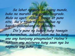 Ang Alamat Ng Buko | PPTX