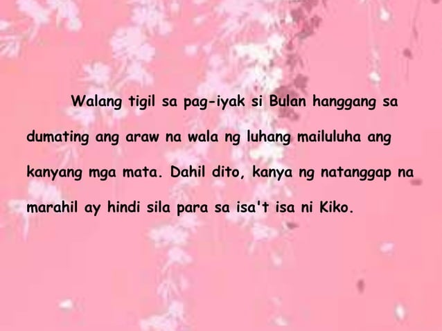 Ang Alamat Ng Buko