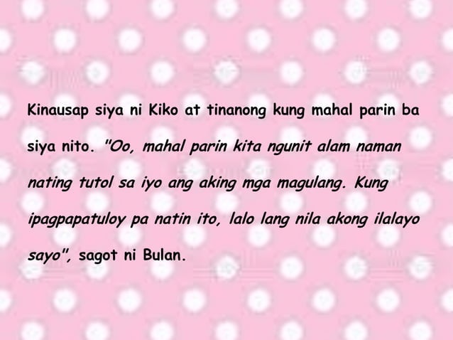 Ang Alamat Ng Buko