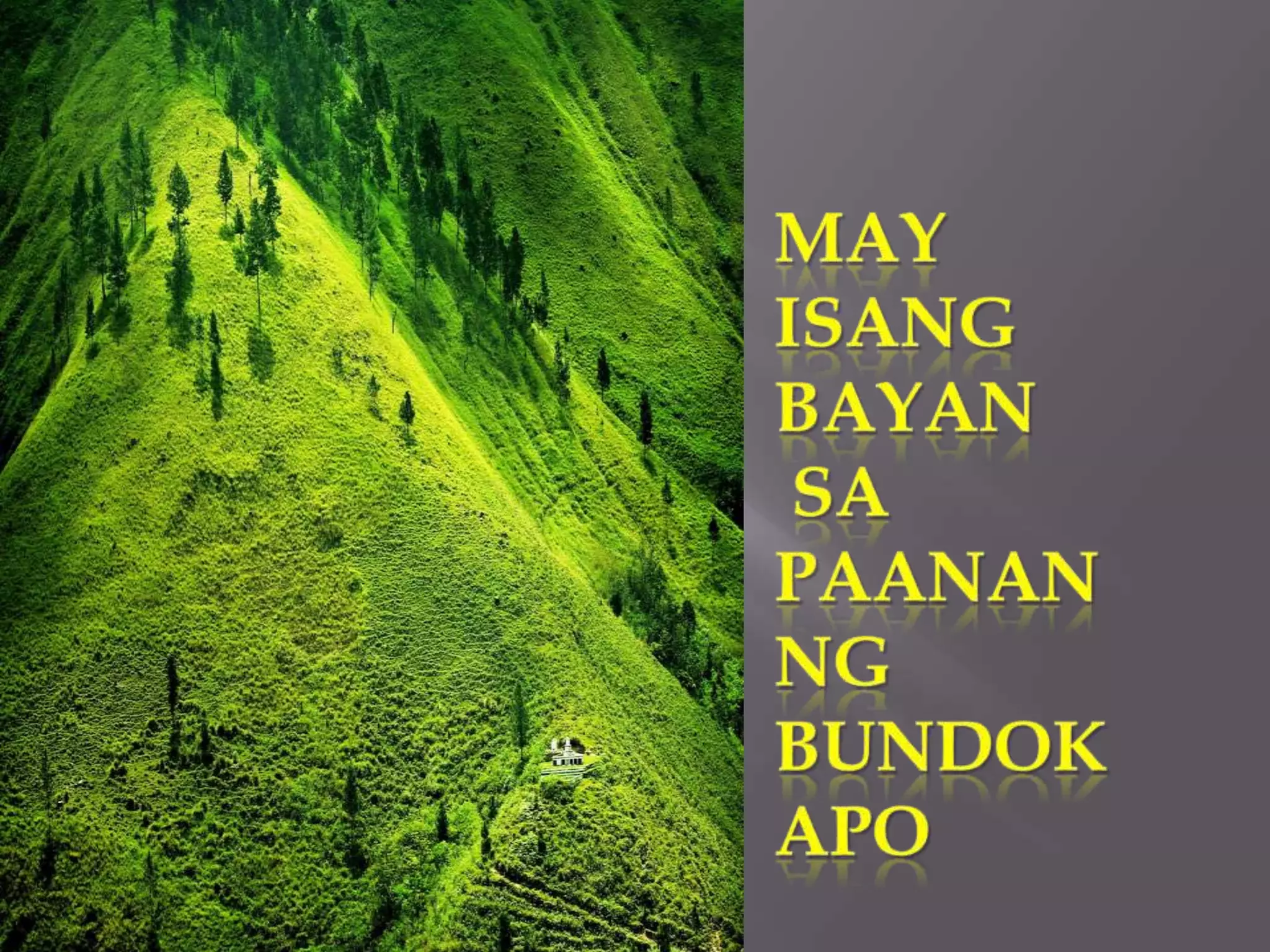 Ang alamat ng panyo | PPTX