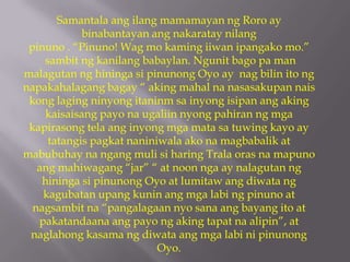 Ang alamat ng panyo | PPTX