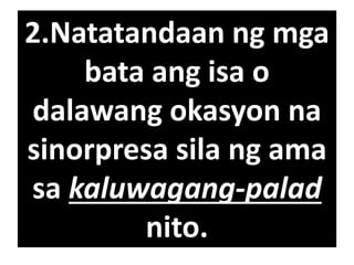 Aralin 1.1 Ang Ama ni Mauro R. Avena | PPT