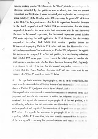 Angamaly counter affadavit | PDF