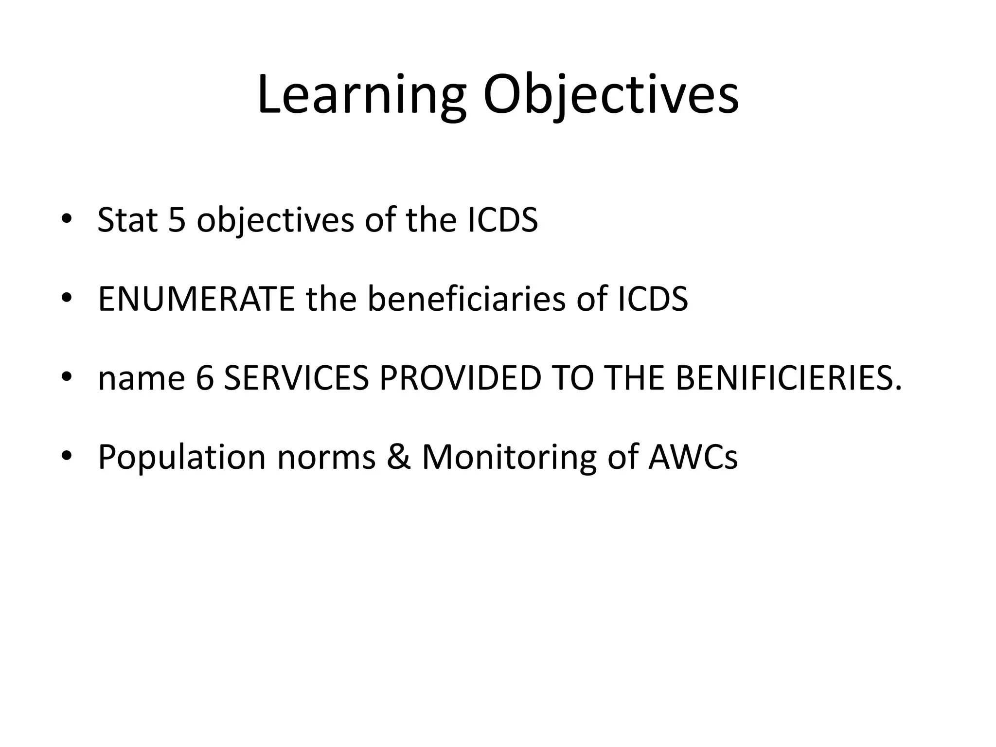 Anganwadi centre | PPTX