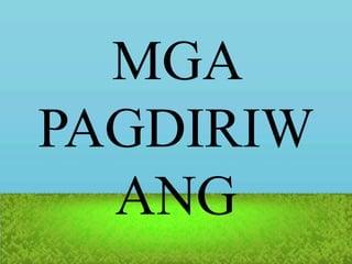 Ang ating kaugalian, paniniwala, at tradisyon | PPTX