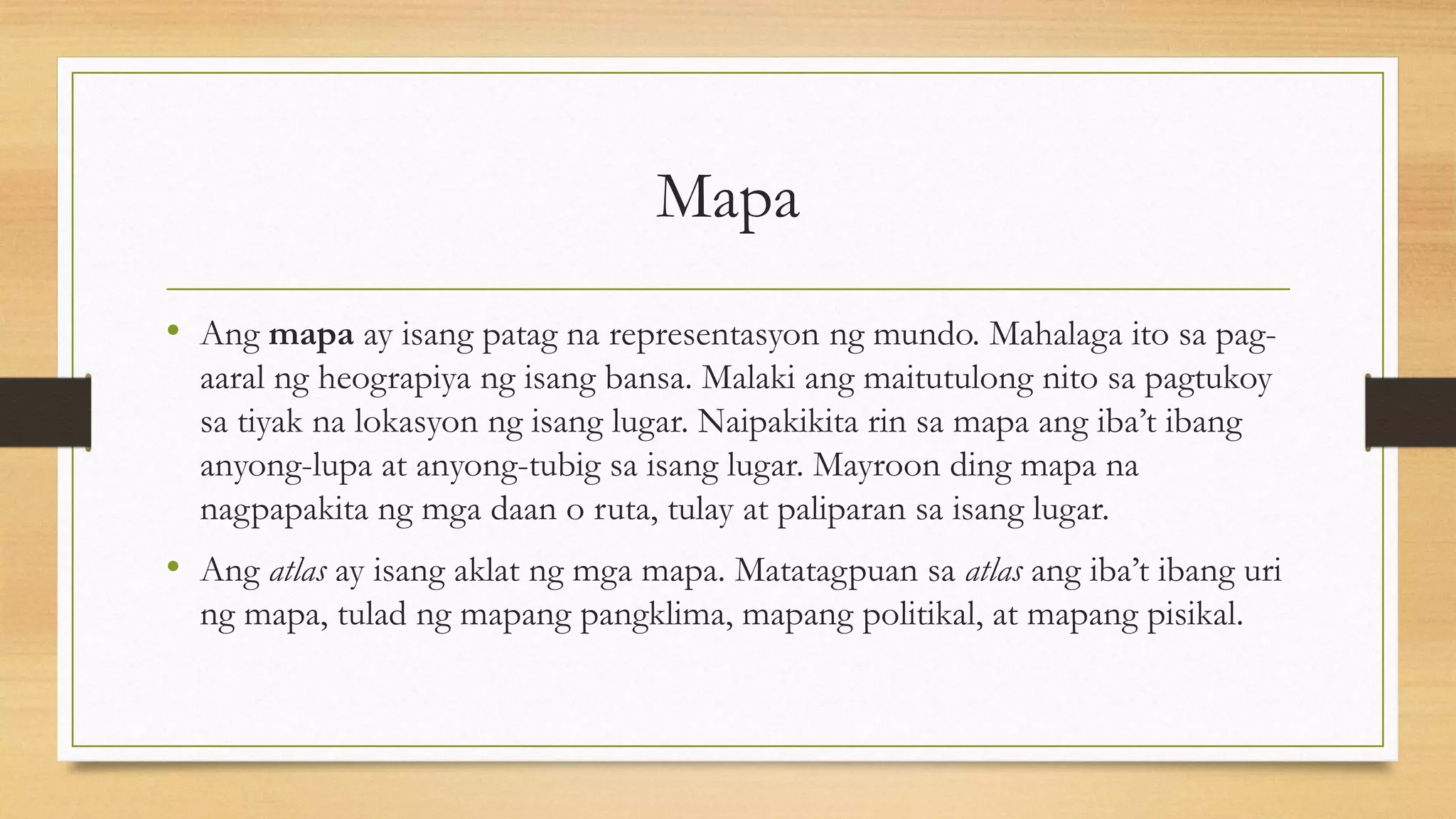 Ang ating lalawigan | PPTX