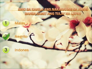 Ang ating mga ninuno | PPT