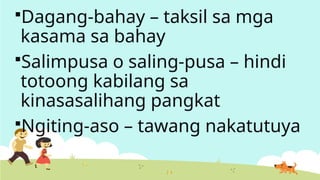 Ang Away ng Pusa at ng Aso.pptx grade 9 filipino | PPT