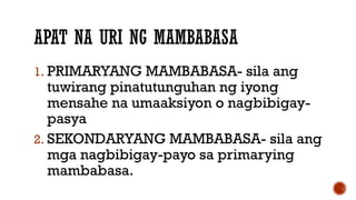 ANG AWDIYENS BILANG MAMBABASA AT ANG KAHALAGAHAN NG.pptx