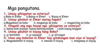 Ang baka ni Elmer | PPTX