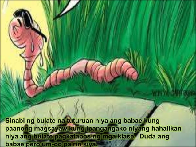 Ang Batang Babae At Ang Uod Ppt