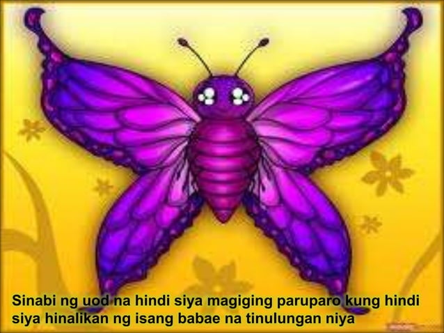 Ang batang babae at ang uod | PPTX