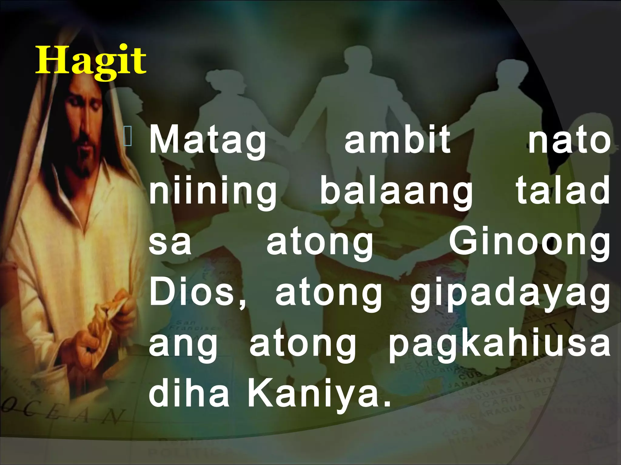 Ang buhat sa panaghiusa | PPT