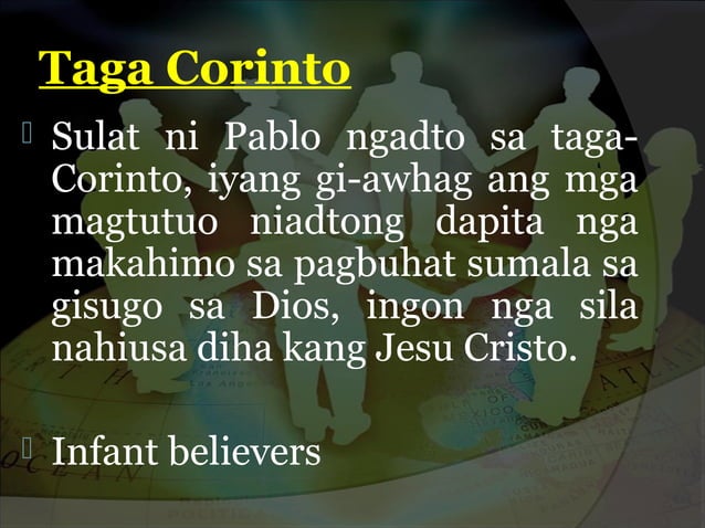 Ang buhat sa panaghiusa | PPT