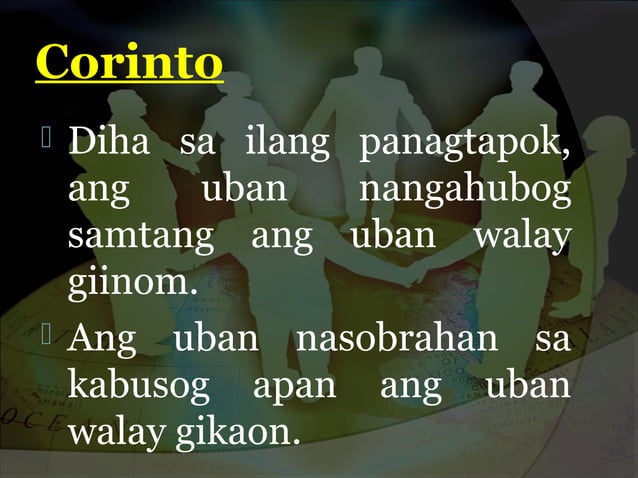 Ang buhat sa panaghiusa | PPT