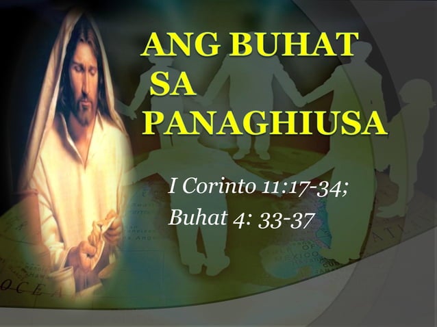 Ang buhat sa panaghiusa fnl | PPT