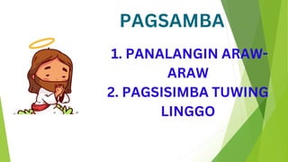 ANG BUHAY AY HANDOG NG DIYOS AMA_Catechism | PPTX