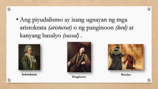 Ang Buhay Sa Europe Noong Unang Panahon | PPTX