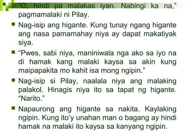 Ang bulag at ang pilay | PPT