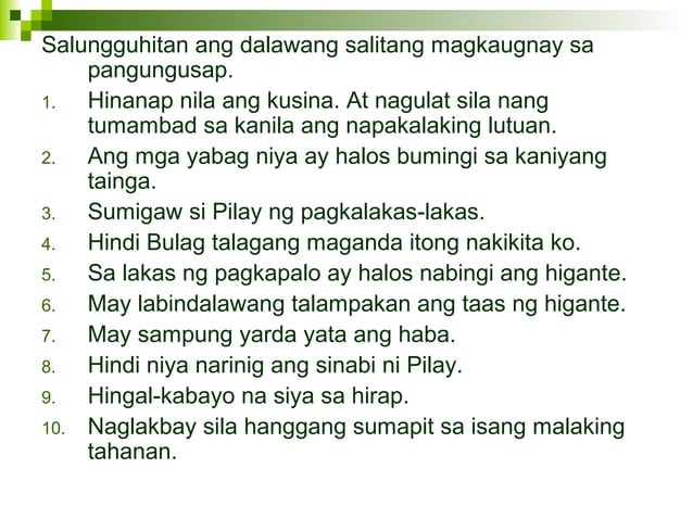 Ang bulag at ang pilay | PPT