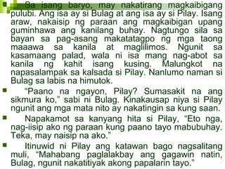 Ang bulag at ang pilay | PPT