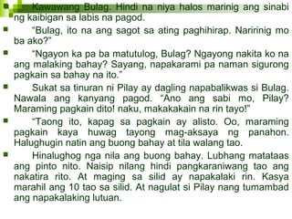 Ang bulag at ang pilay | PPT