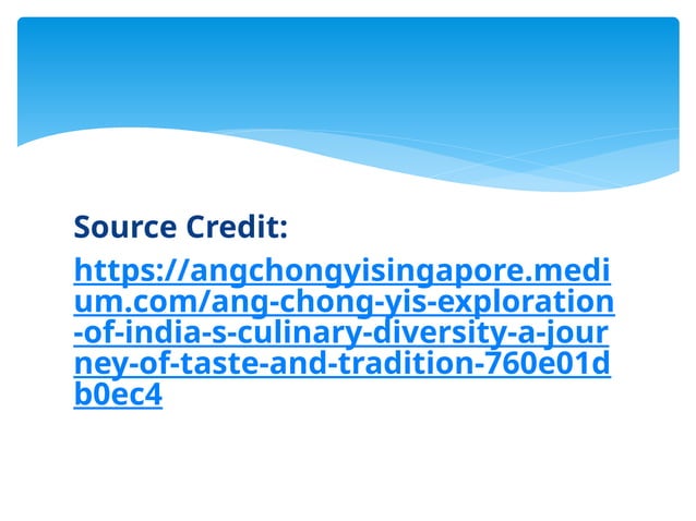 Ang Chong Yi’s Exploration of India’s Culinary Diversity: A Journey of ...
